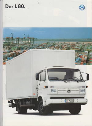 VW LKW L 80 Prospekt 1997 - Histoquariat