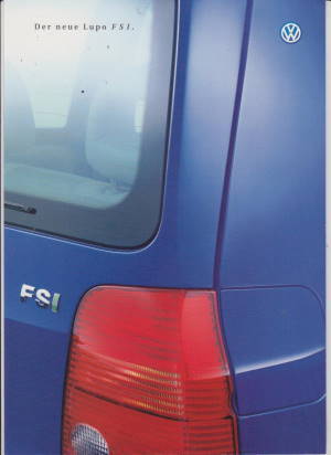 VW Lupo FSI Prospekt 1999 - Histoquariat
