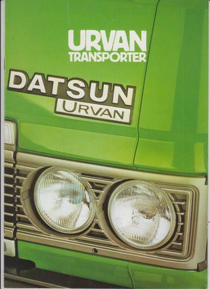 Prospekt Datsun Urvan 1981 - Histoquariat
