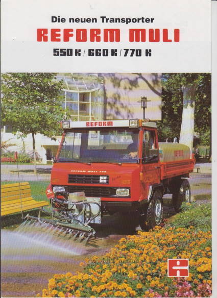original Prospekt Reform Muli - der Transporter - Histoquariat