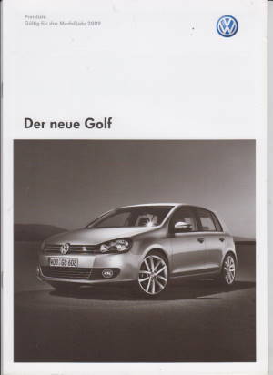 Vw Golf 8 Preisliste Pdf