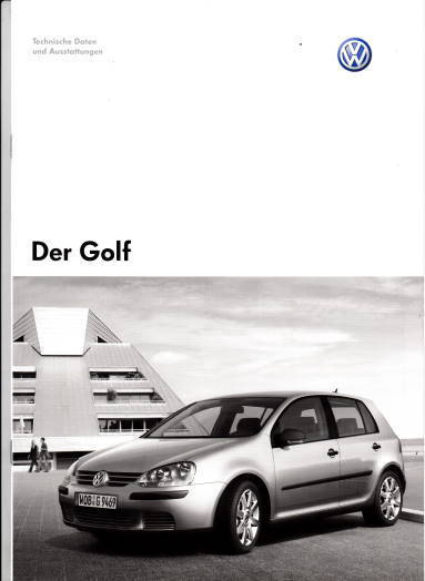 Golf 5 Technische Daten