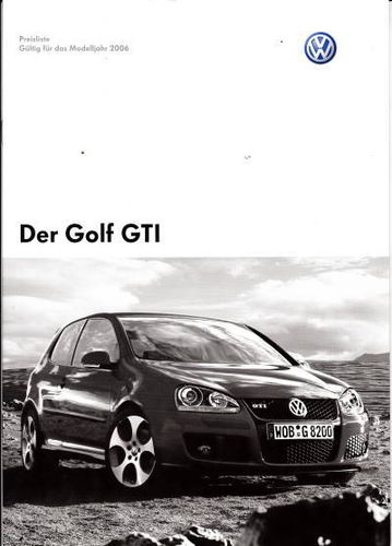 Vw Golf Preisliste