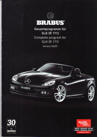 Autoprospekt Mercedes Brabus SLK R171 5 - 2007 | Histoquariat