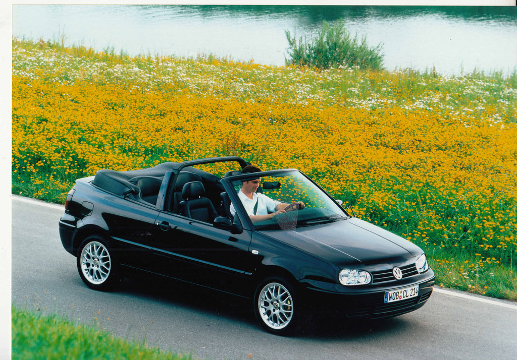 Pressefoto VW Golf Cabriolet 2000 prf-681 - Histoquariat